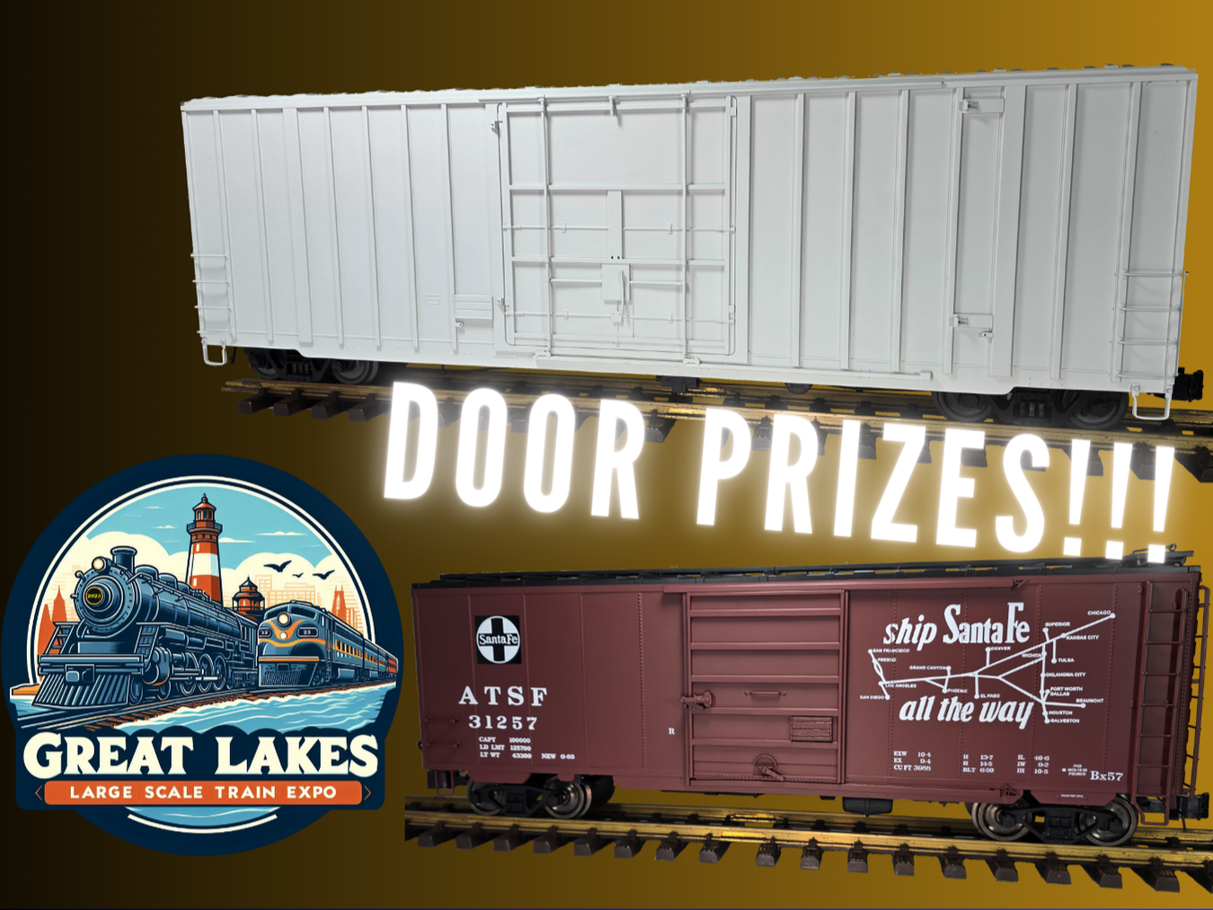 32 Days & Counting Door Prize Additions - Great Lakes Large Scale Train ...